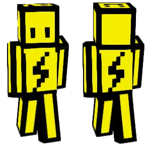 A big lump of yellow. - Minecraft Skin | McSkins