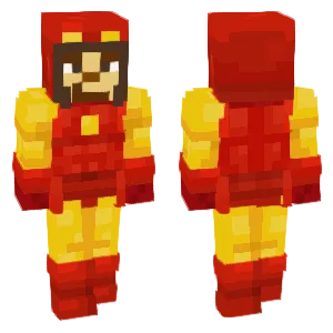 Adonis Stamatelos As IRON MAN (Reloaded) - Minecraft Skin | McSkins