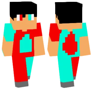 Diamond and redstone - Minecraft Skin | McSkins