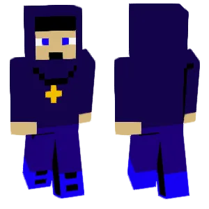 The boy wearing blue clothes. - Minecraft Skin | McSkins