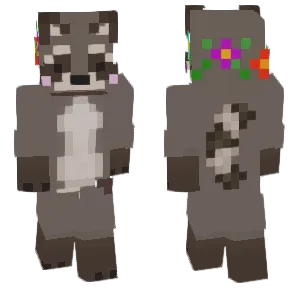 Raccoon - Minecraft Skin | McSkins