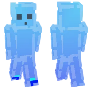 Blue Gradient Slime - Minecraft Skin | McSkins